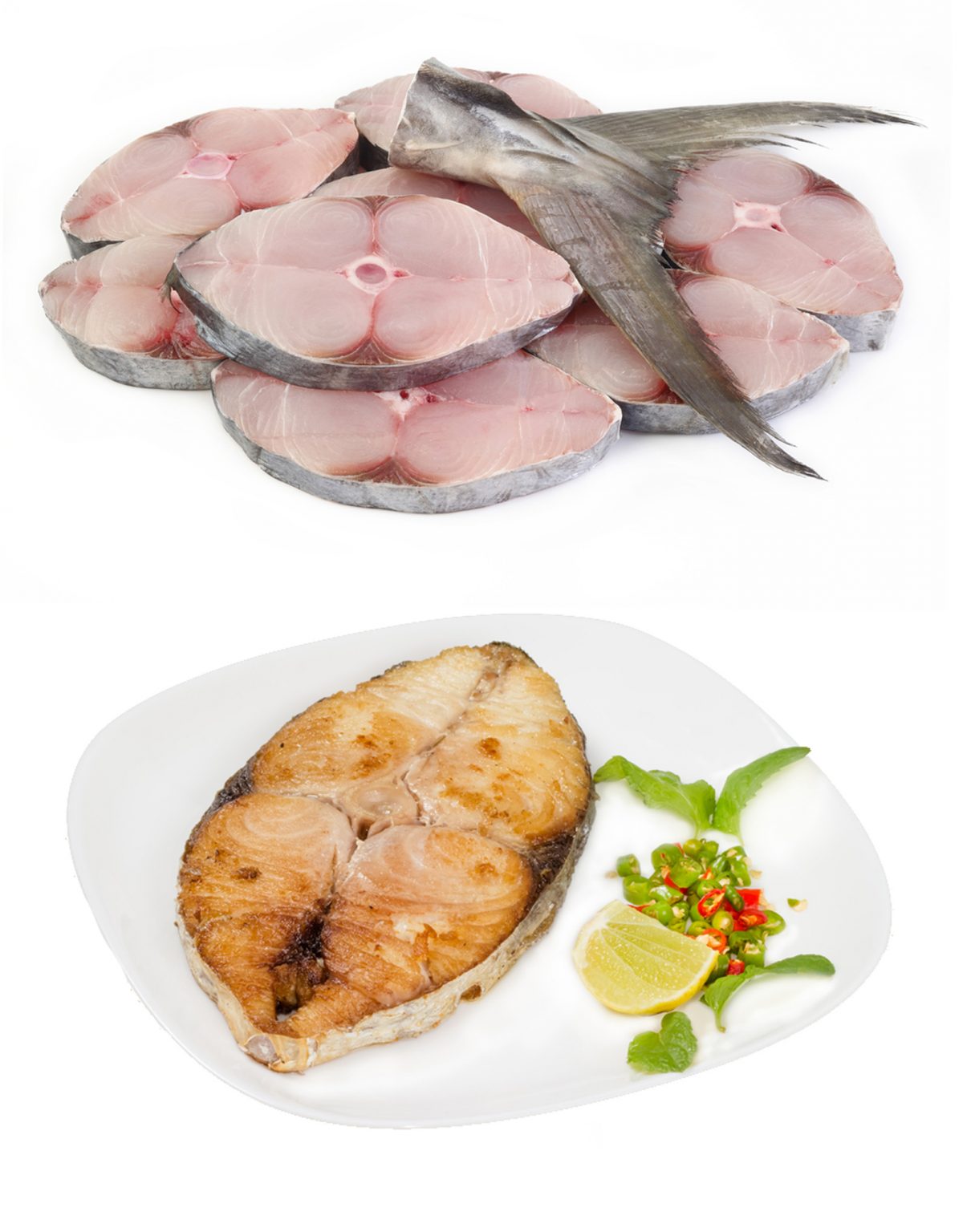 Buy Fresh Surmai Fish | King Mackerel | King Fish in Karachi, Pakistan.